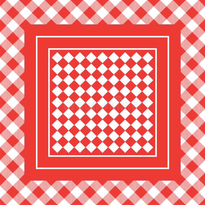 Vichy Border Stock Illustrations – 97 Vichy Border Stock Illustrations ...