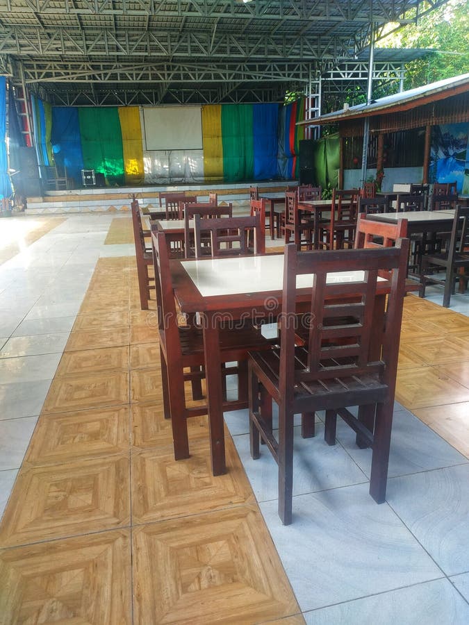 Tables and Chairs in a Coffee Shop Stock Photo - Image of chairs ...