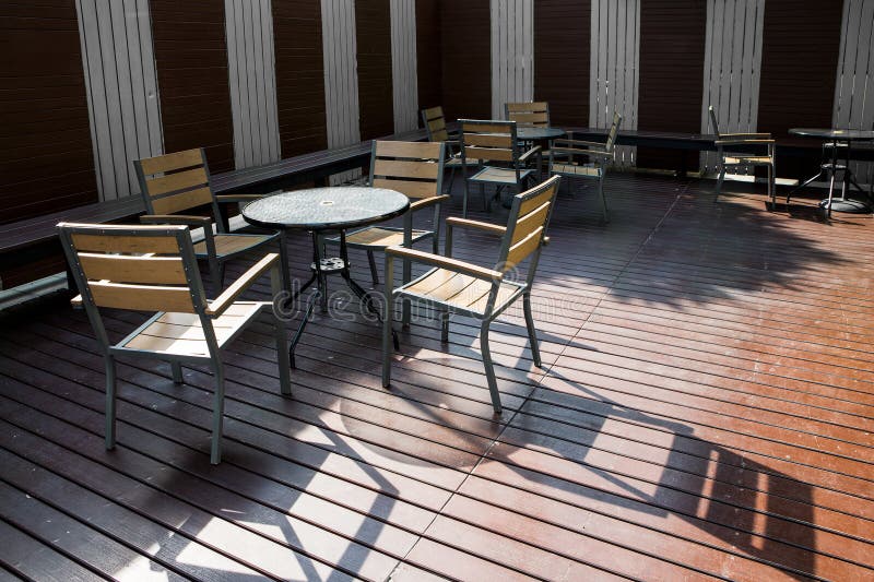 Tables and Chairs in a Coffee Shop Stock Image - Image of restaurant ...