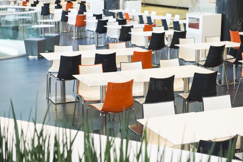 Empty Table Chair Fast Food Restaurants Stock Photos - Free & Royalty ...