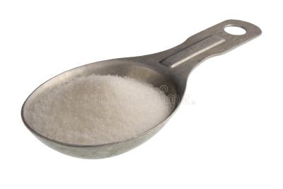 Tablespoon of salt stock photo. Image of macro, path, isolated - 4827180