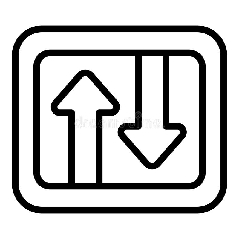 Tablet Barter Icon Outline Vector. Money Evolution Stock Vector ...