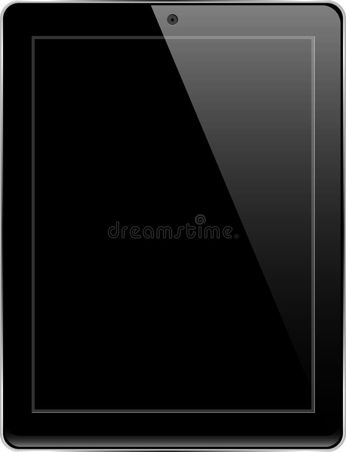 Tablet Black Design Display Size 7.9, 9.7 and 12 Stock Vector ...
