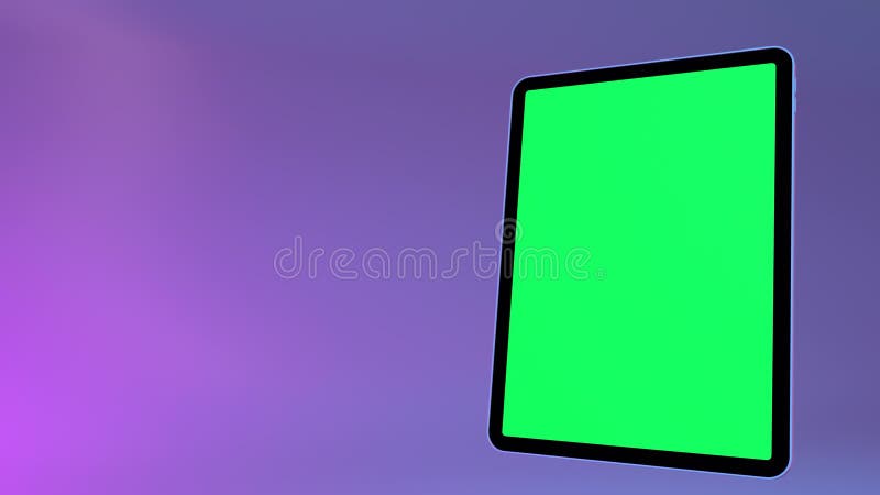 Tablet Mockup on Wooden Background Stock Video - Video of modern ...