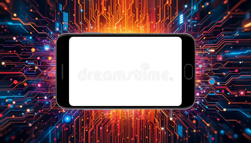 Tablet Blank Screen. Mobile Tecnology. Advanced Technology, Artificial ...