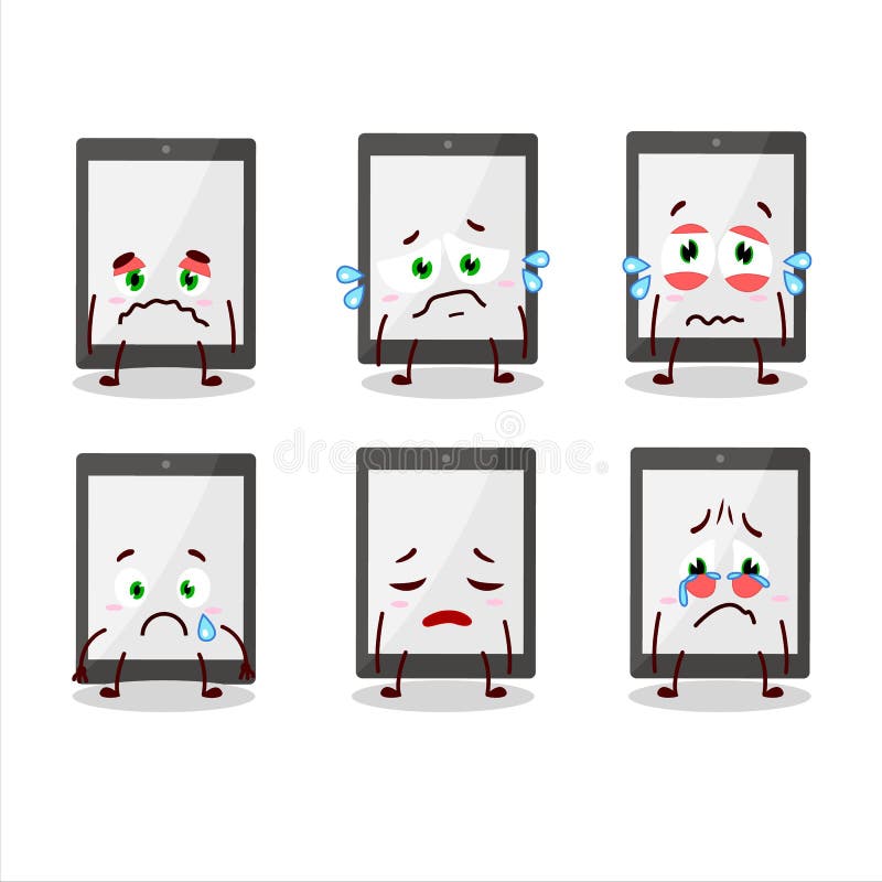 Crying Tablet Stock Illustrations – 157 Crying Tablet Stock ...