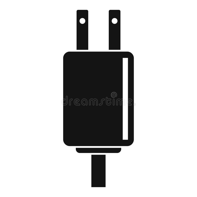Tablet Charger Icon, Simple Style Stock Vector - Illustration of phone ...