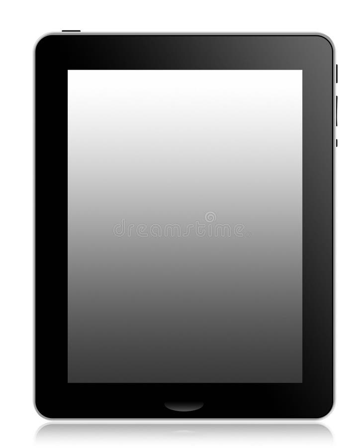Tablet computer stock illustration. Illustration of display - 18223563
