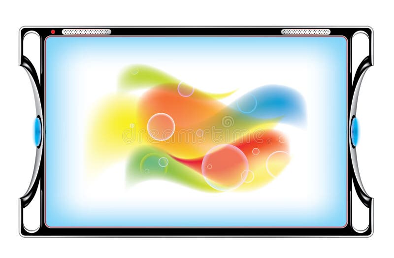 UI UX Design, Abstract Concept Multicolored Blend Background with a ...