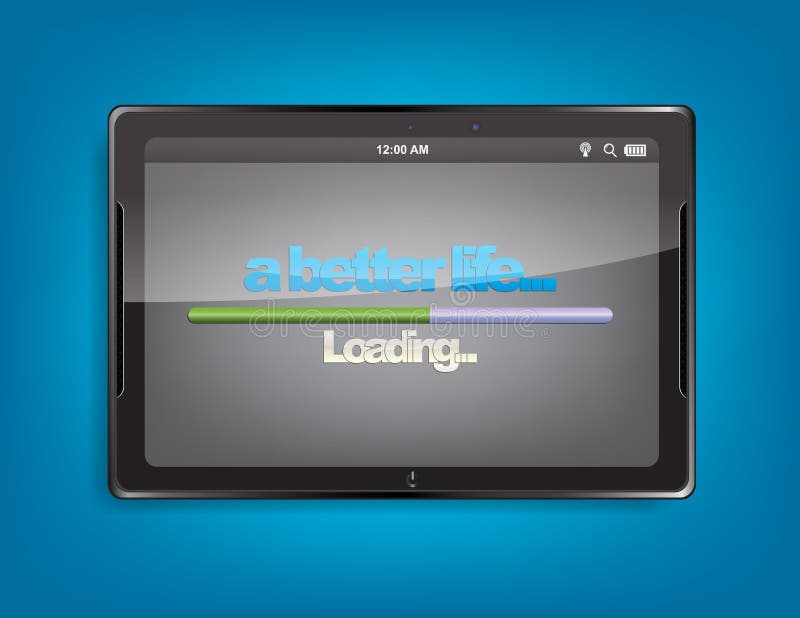 Tablet Loading Stock Illustrations – 1,111 Tablet Loading Stock ...