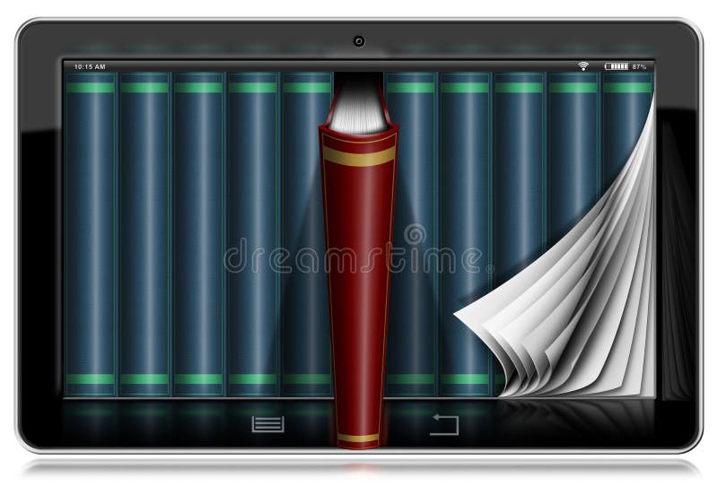 Ipad Books Background Books Stock Illustrations – 53 Ipad Books ...