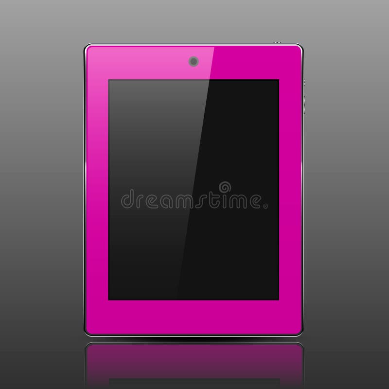 Pink Tablet Computer Stock Illustrations – 1,884 Pink Tablet Computer ...