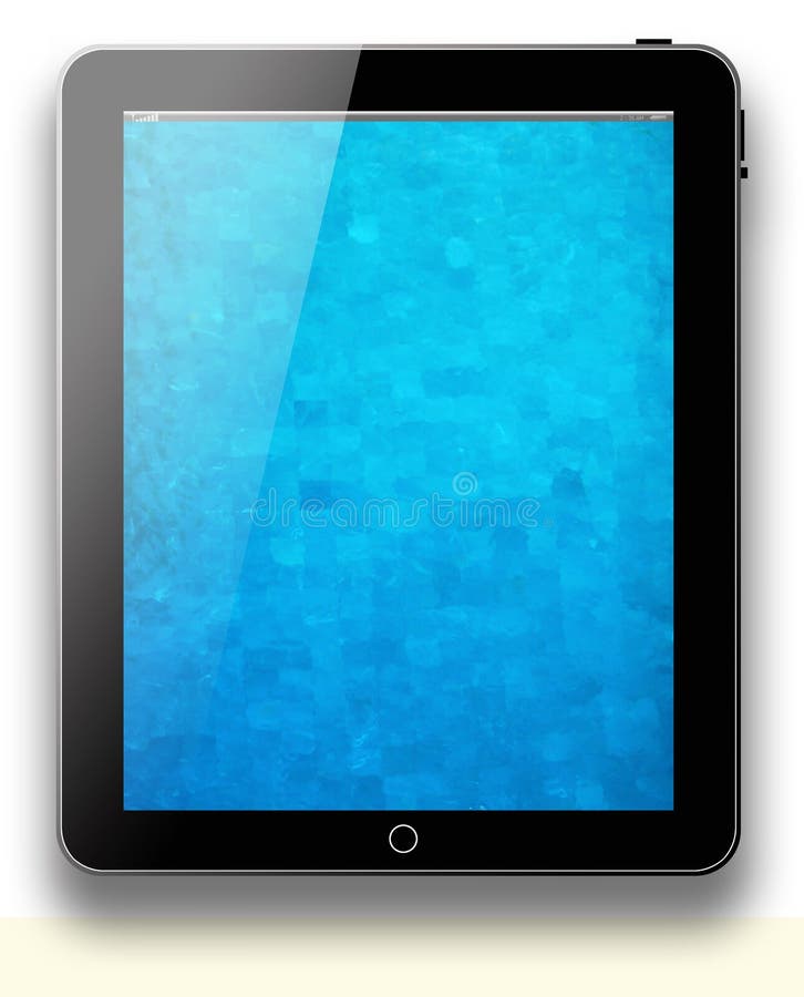 Tablet computer stock illustration. Illustration of isolated - 49304430