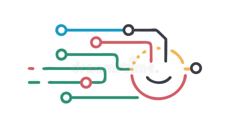 Tablet Data Analysis Digital Information Icon, Vector Design Generative ...