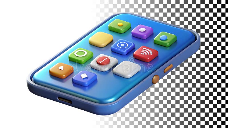 Tablet Device with Apps for Digital Technology and Mobile Use Png ...