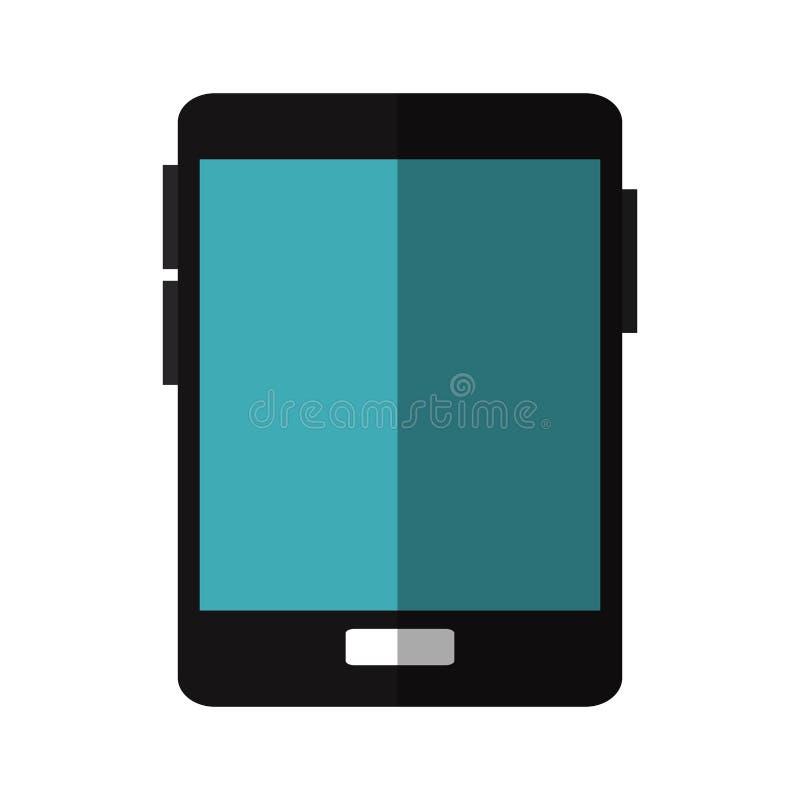 Tablet device design stock vector. Illustration of office - 81240420