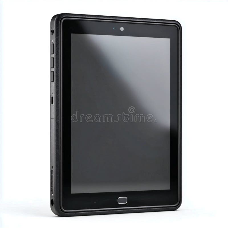 Tablet Device Electronic Gadget Mobile Technology Touchscreen View Stock Illustration ...