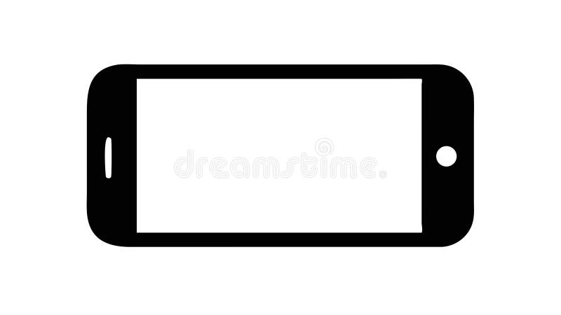 Tablet Device Screen Icon, Mobile Technology Portable Vector, Vector ...