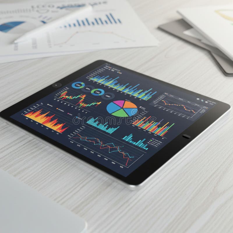 Various Colorful Graphs Stock Illustrations – 3,060 Various Colorful ...