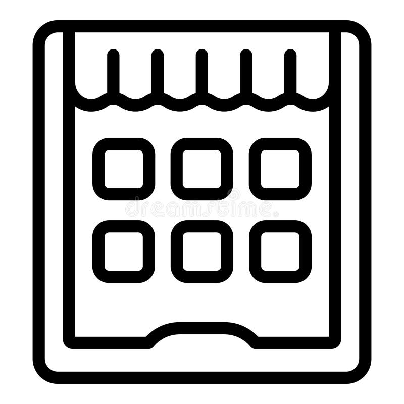 Tablet Game Icon Outline Vector. Console Device Stock Vector ...