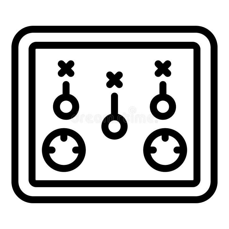 Tablet Gamer Icon Outline Vector. Mobile Pc Stock Vector - Illustration ...