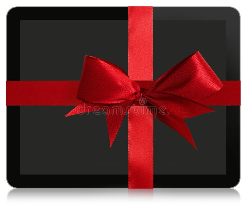 Tablet Gift stock photo. Image of technology, digital - 31152628