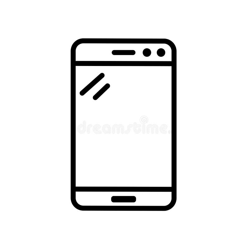 Tablet Icon Vector Sign and Symbol Isolated on White Background Stock ...