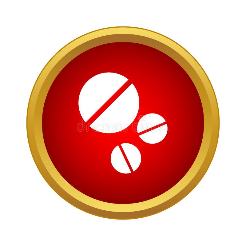 Tablet icon, simple style stock vector. Illustration of icon - 81675367