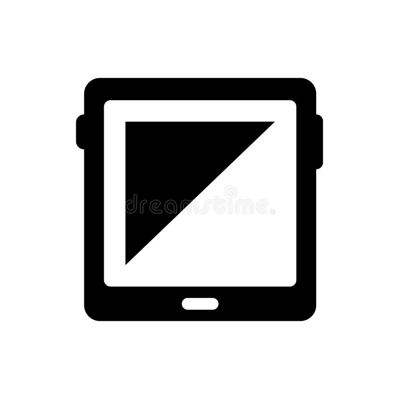 Tablet icon stock vector. Illustration of touch, apple - 224209053