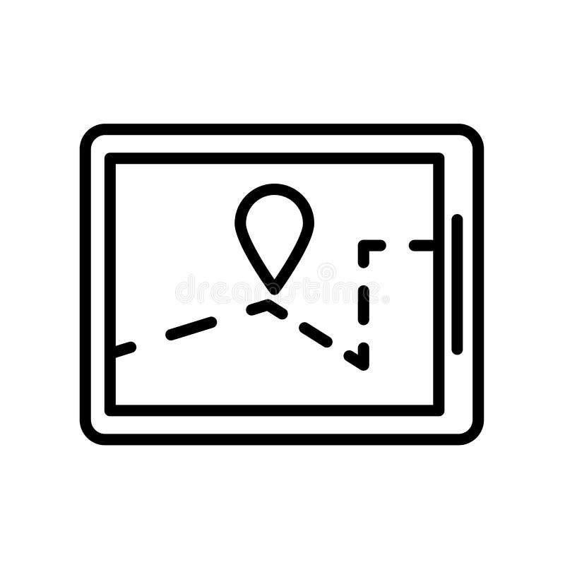 Tablet Icon Vector Sign and Symbol Isolated on White Background, Tablet ...