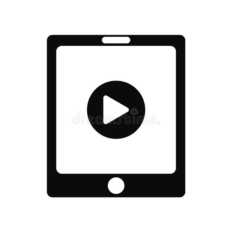 Tablet Icon Vector Sign and Symbol Isolated on White Background, Tablet ...