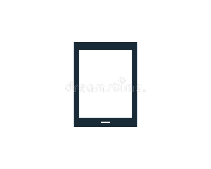 Tablet Icon Vector Logo Template Illustration Design Stock Vector ...