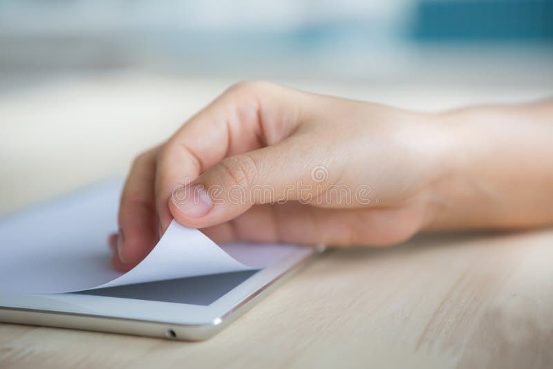 Open Tablet with Keyboard and Android Mobile Phone Stock Photo - Image ...
