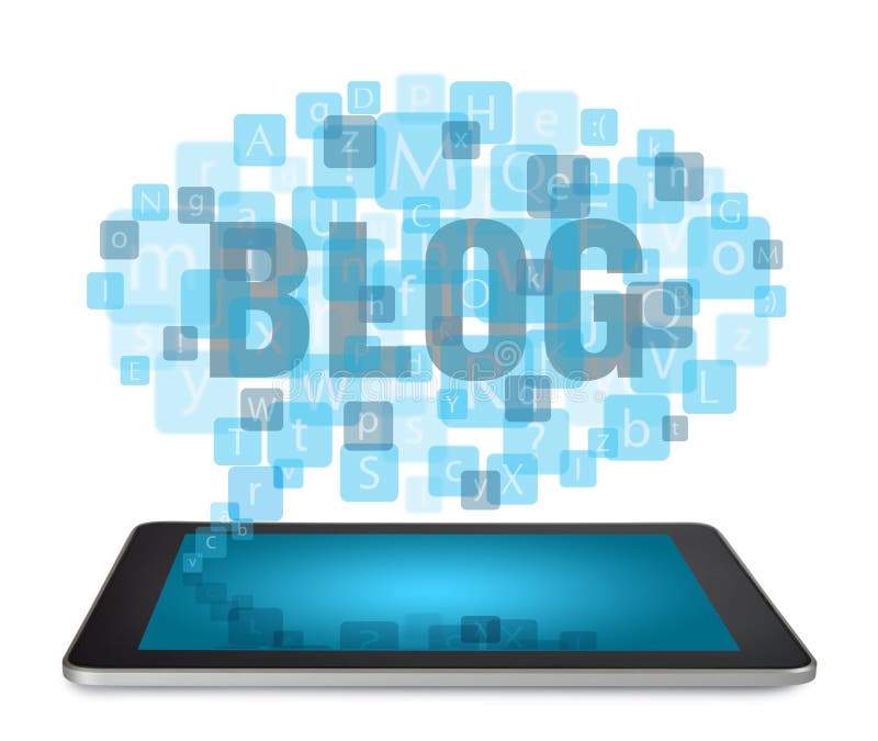 Blog stock photo. Image of information, technology, computer - 47237130