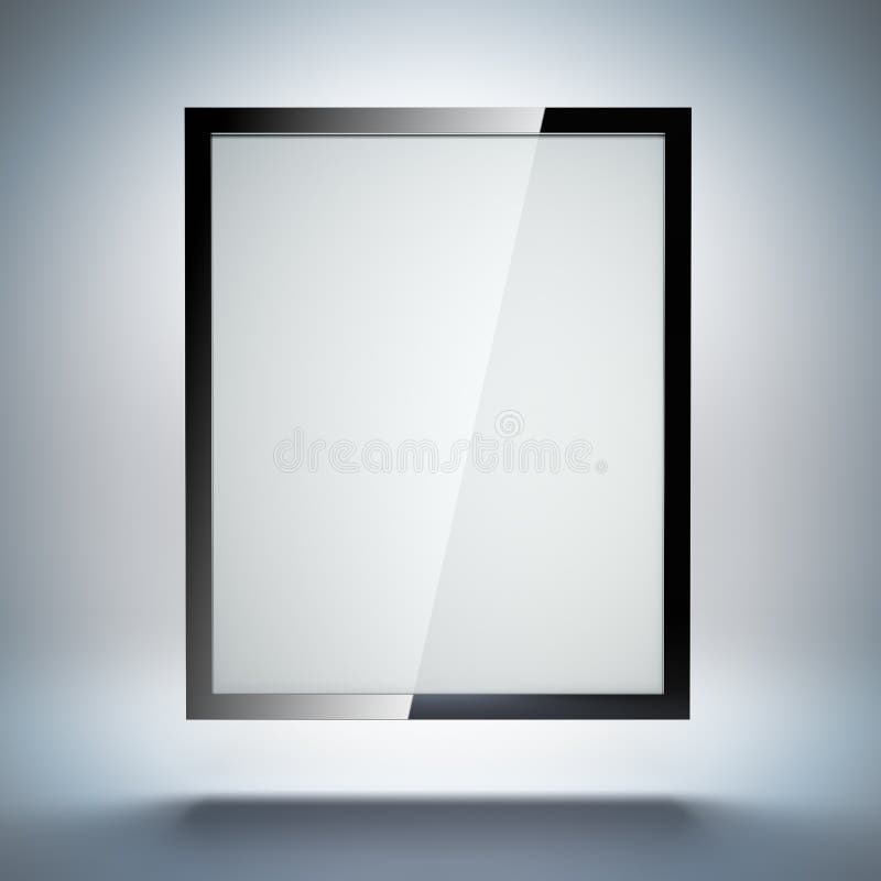 Tablet Pc or Electronic Photo Frame. Stock Illustration - Illustration ...