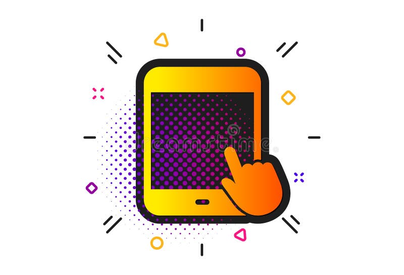 Tablet PC Icon. Mobile Device Sign. Vector Stock Vector - Illustration ...