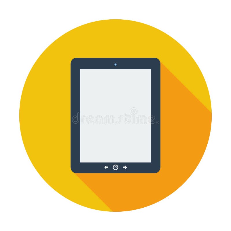 Tablet PC icon. stock vector. Illustration of computer - 97182243