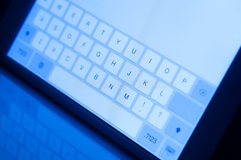 Tablet pc keyboard stock photo. Image of data, computer - 56369036