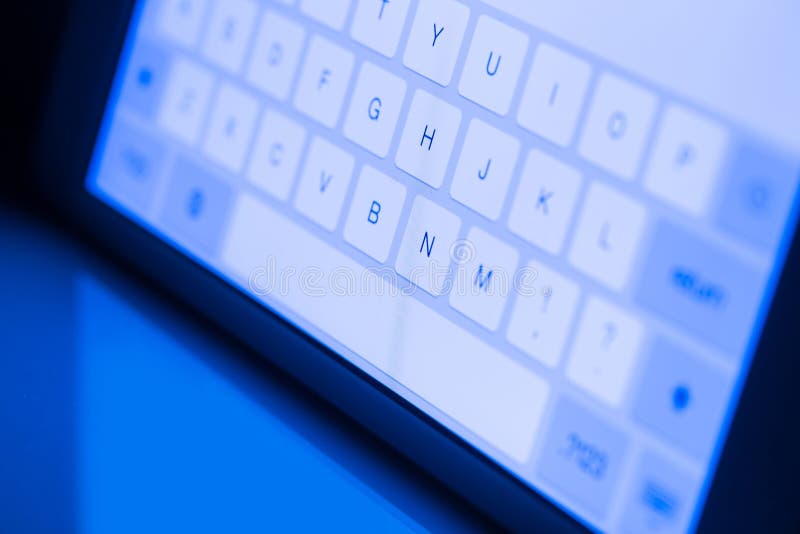 Tablet pc keyboard stock photo. Image of display, data - 56371178