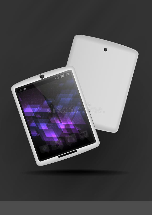 Tablet Pc & Mobile Phone. Stock Vector - Illustration of display ...