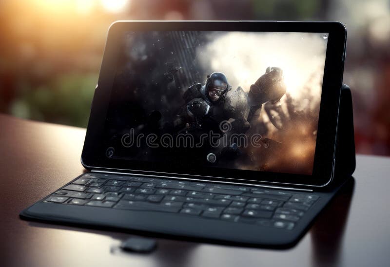 Tablet Pc Screen Clipping Computer Black Path Background Modern Ipad ...