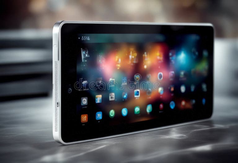 Tablet Pc Screen Clipping Computer Black Path Background Modern Ipad ...