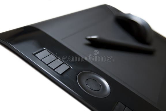 Tablet pen and mouse stock image. Image of touch, equipment - 12406305