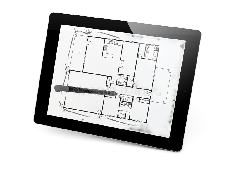 Tablet project stock image. Image of phone, draw, cloud - 44691427