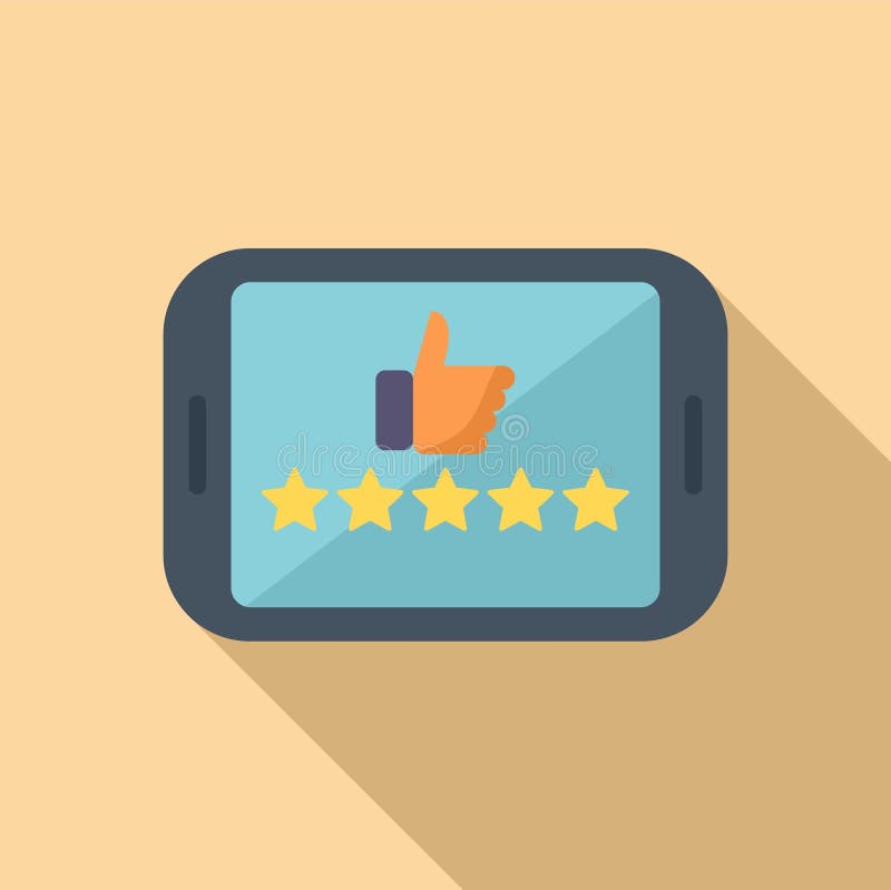 Tablet Ranking Icon Flat Vector. Medal Award Stock Illustration - Illustration of diploma ...