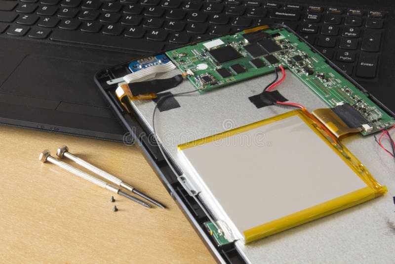 Tablet Repair stock image. Image of open, labor, ipad - 54127259