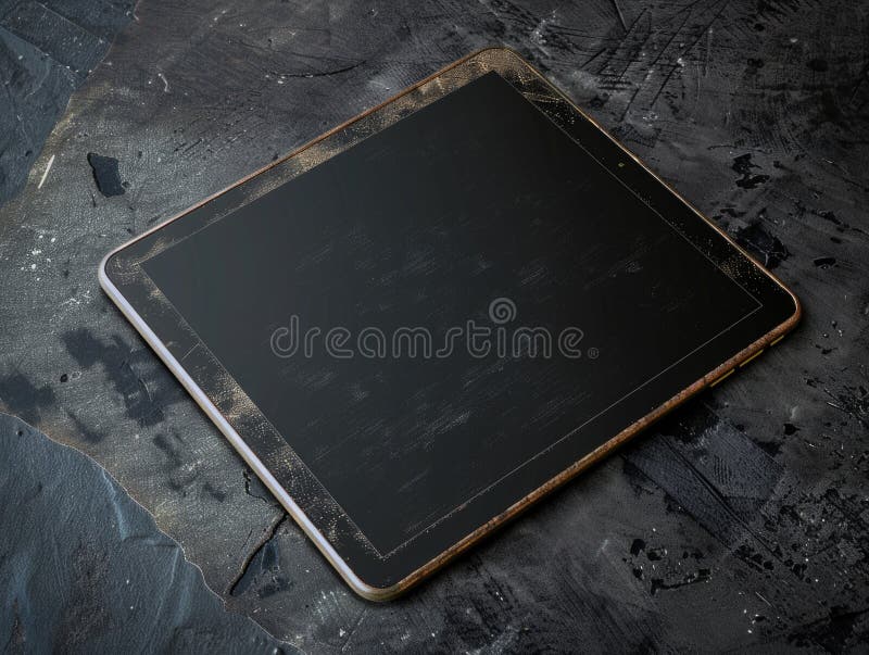 Tablet with Scratches stock image. Image of recall, screen - 362950449