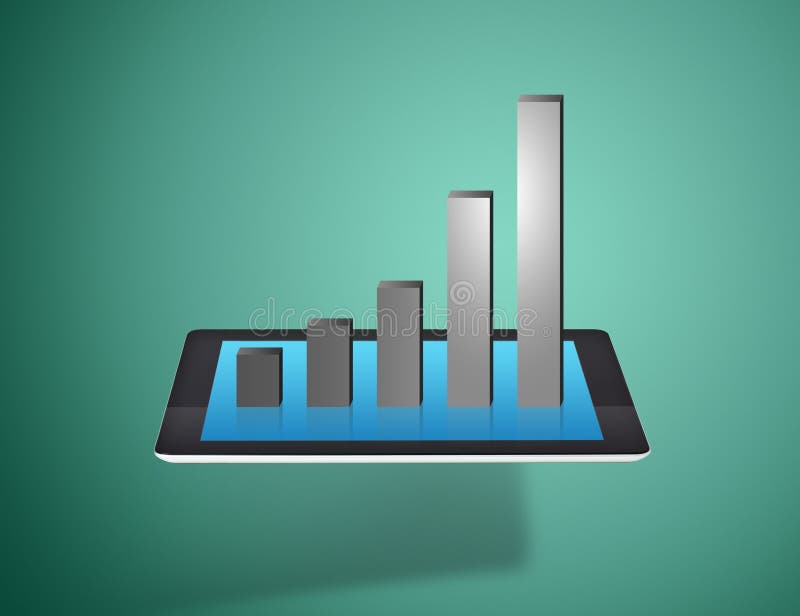 Tablet Screen with Growth Graph Stock Image - Image of modern, graph ... Tablet Screen with Growth Graph Stock Image - Image of modern, graph ...