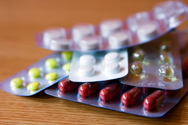 Tablet Strips stock photo. Image of sickness, ache, healthy - 11260278