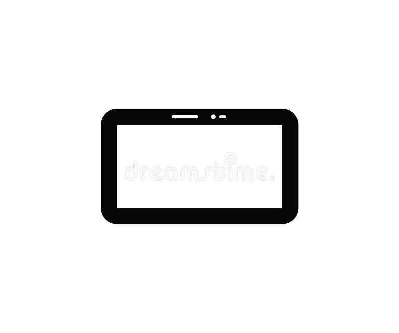 Tablet Symbol Device Icon Technology Stock Vector - Illustration of ...